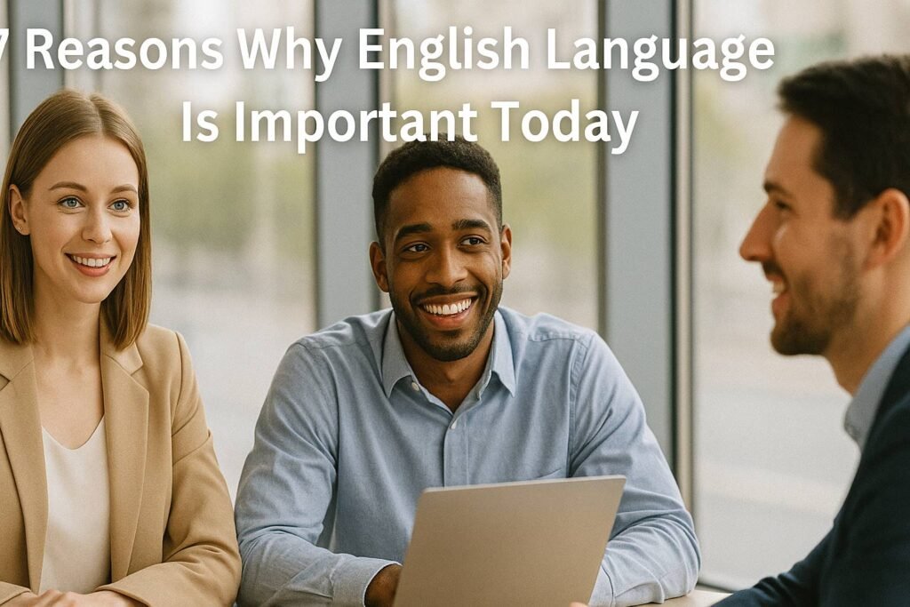 7 Reasons Why English Language Is Important Today
