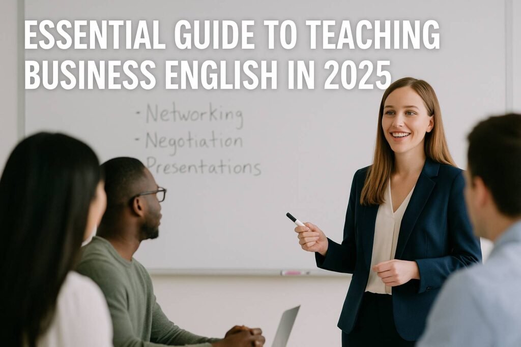 Essential Guide to Teaching Business English in 2025