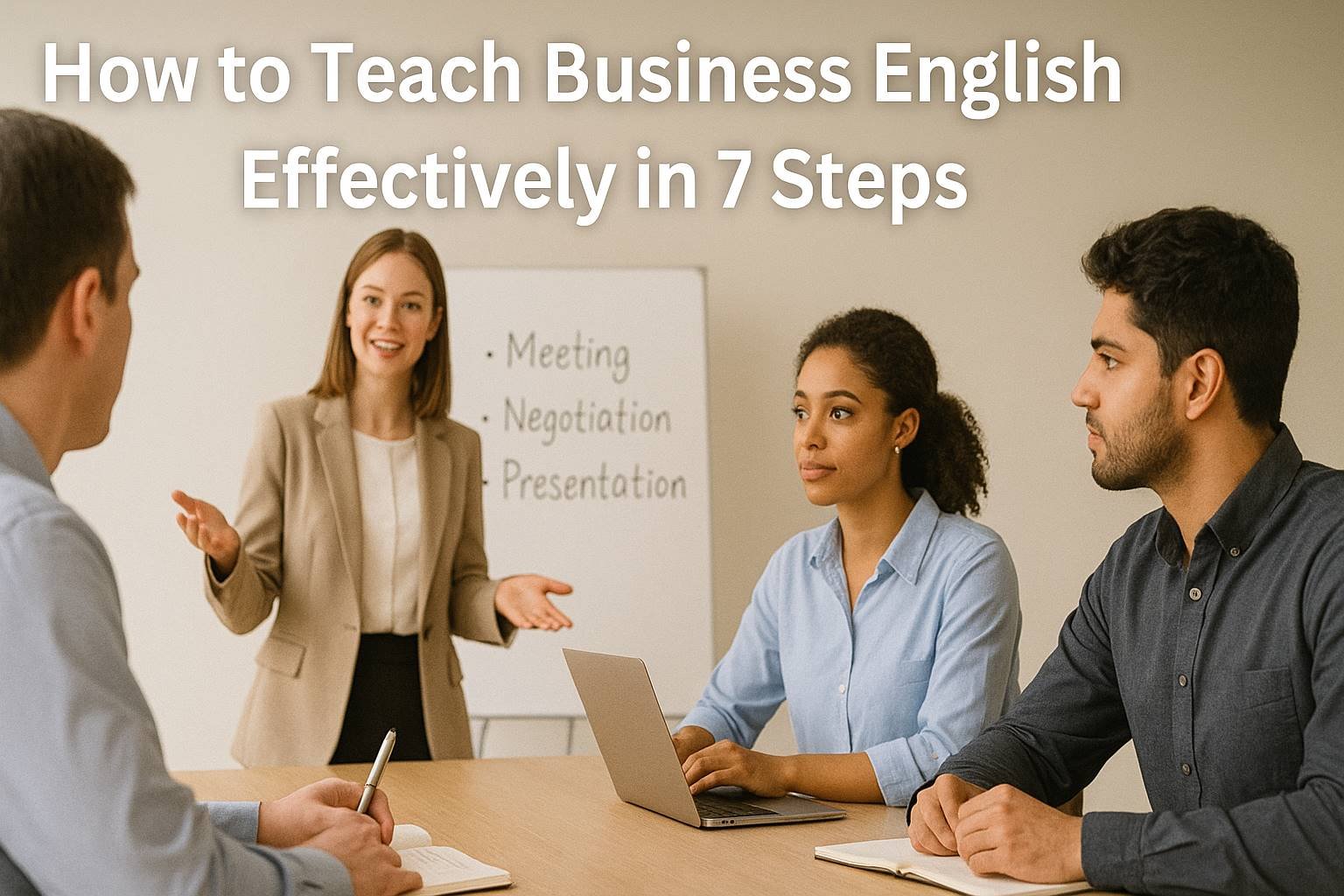 How to Teach Business English Effectively in 7 Steps