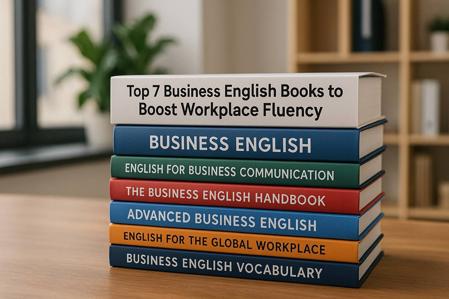 Top 7 Business English Books to Boost Workplace Fluency