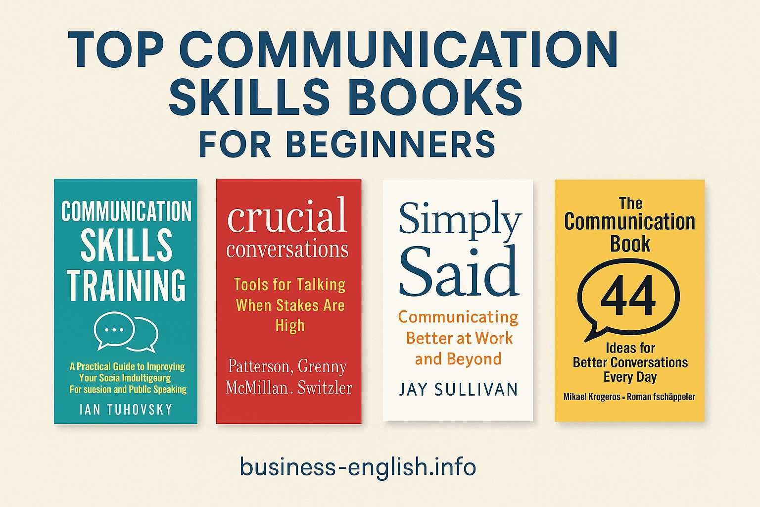 Top Communication Skills Books for Beginners